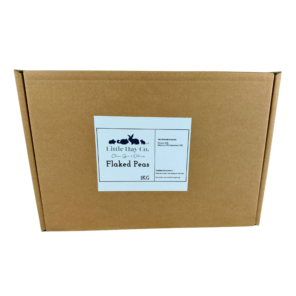 Flaked Peas for Rabbits, Guinea Pigs and small pets – The Little Hay Company